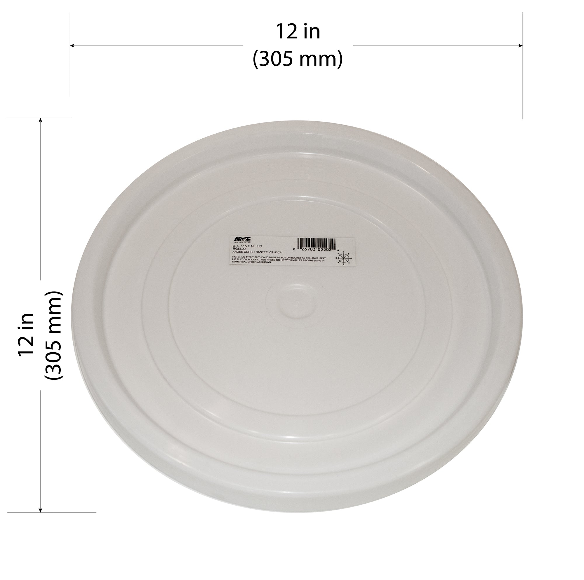 Heavy Duty Buckets & Lids 10 Pack – Argee® Corporation